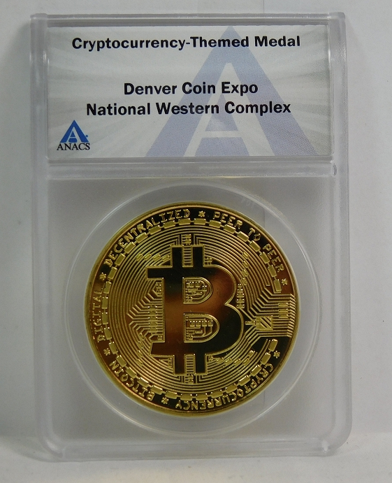 Cryptocurrency Themed Medal - Denver Coin Expo - National Western ...