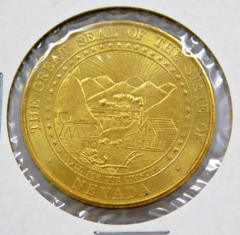 Nevada The 36th State Commemorative Medal | Property Room