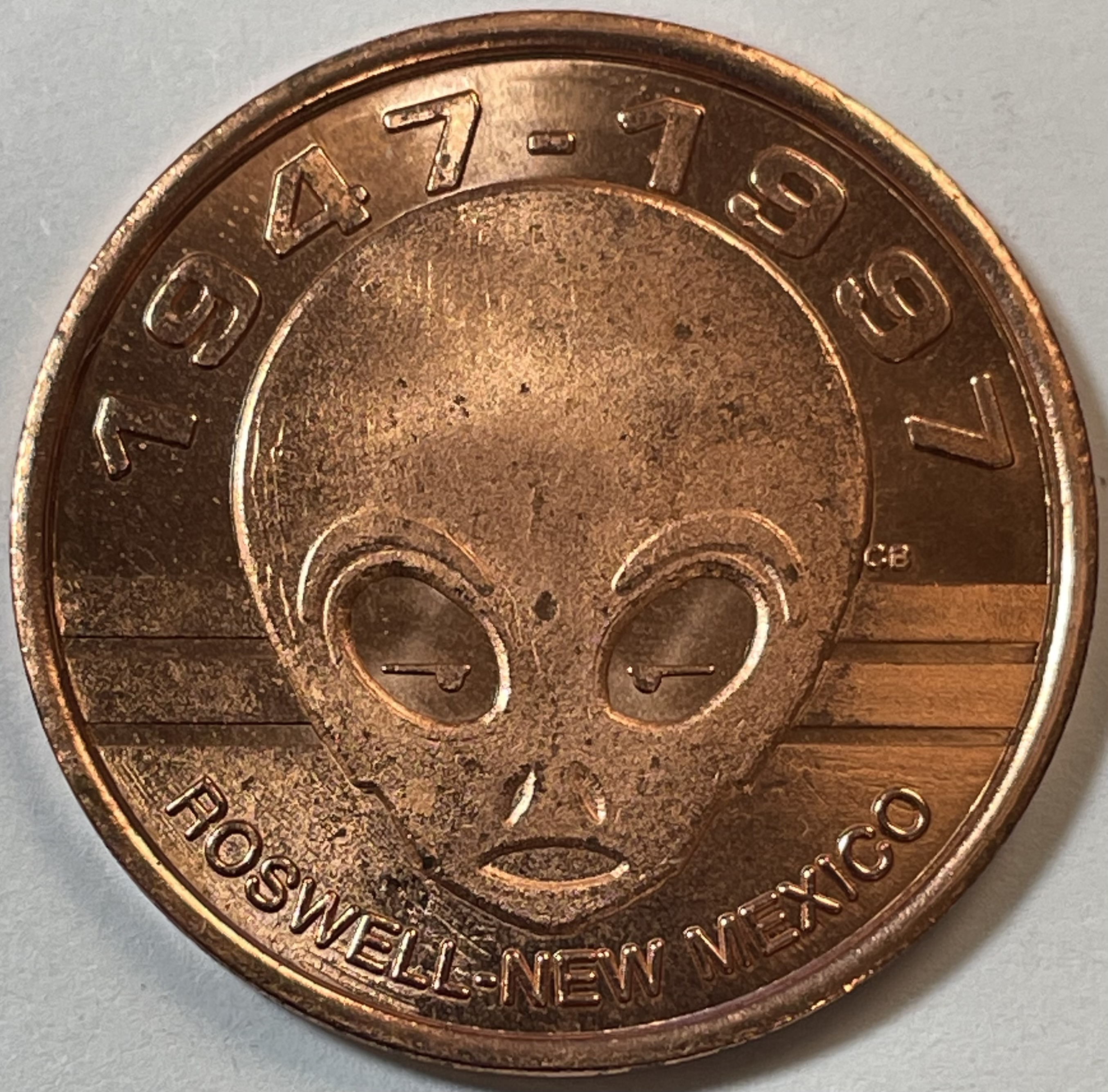 1947-1997 Alien - 50th Anniversary of UFO Crash - Roswell, NM ...