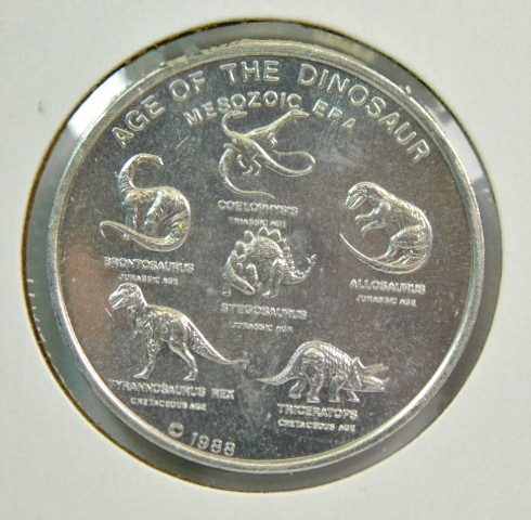 Brontosaurus - 180 Million B.C. - Age of the Dinosaur Commemorative ...