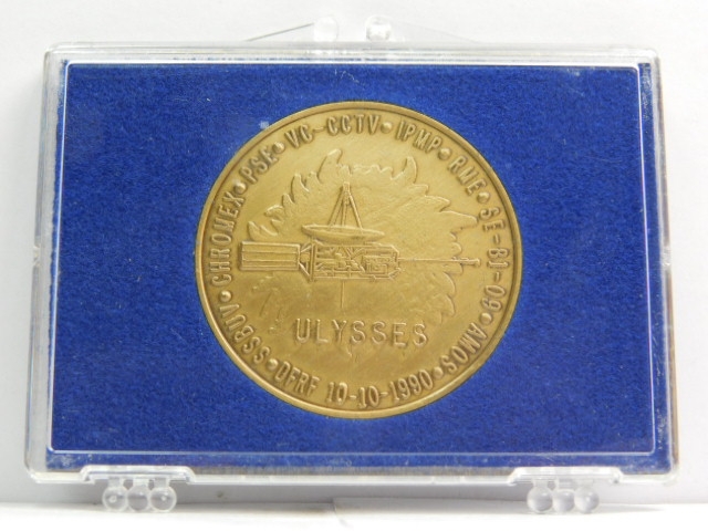 1990 Space Shuttle Discovery STS-41 Ulysses Space Commemorative Coin ...
