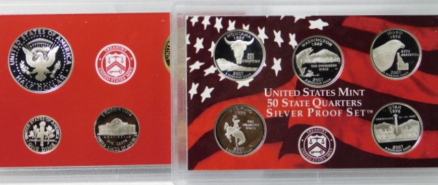 2007 United States Mint Silver Proof Set - 7 SILVER Coins - 10 of 14 ...
