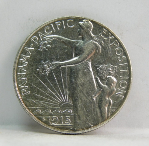 1915-S Panama-Pacific International Exposition Commemorative Silver Half Dollar | Property Room