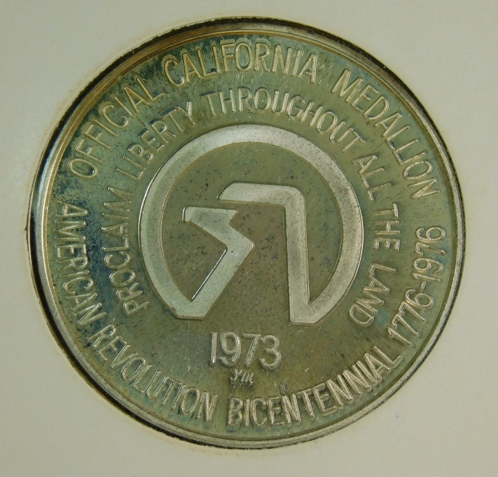 1973 California American Bicentennial Historic Events Commemorative ...