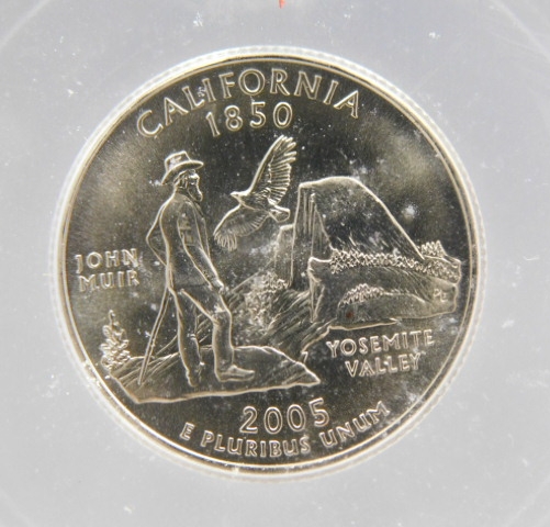 2005-P California Commemorative State Quarter - First Day of Issue ...