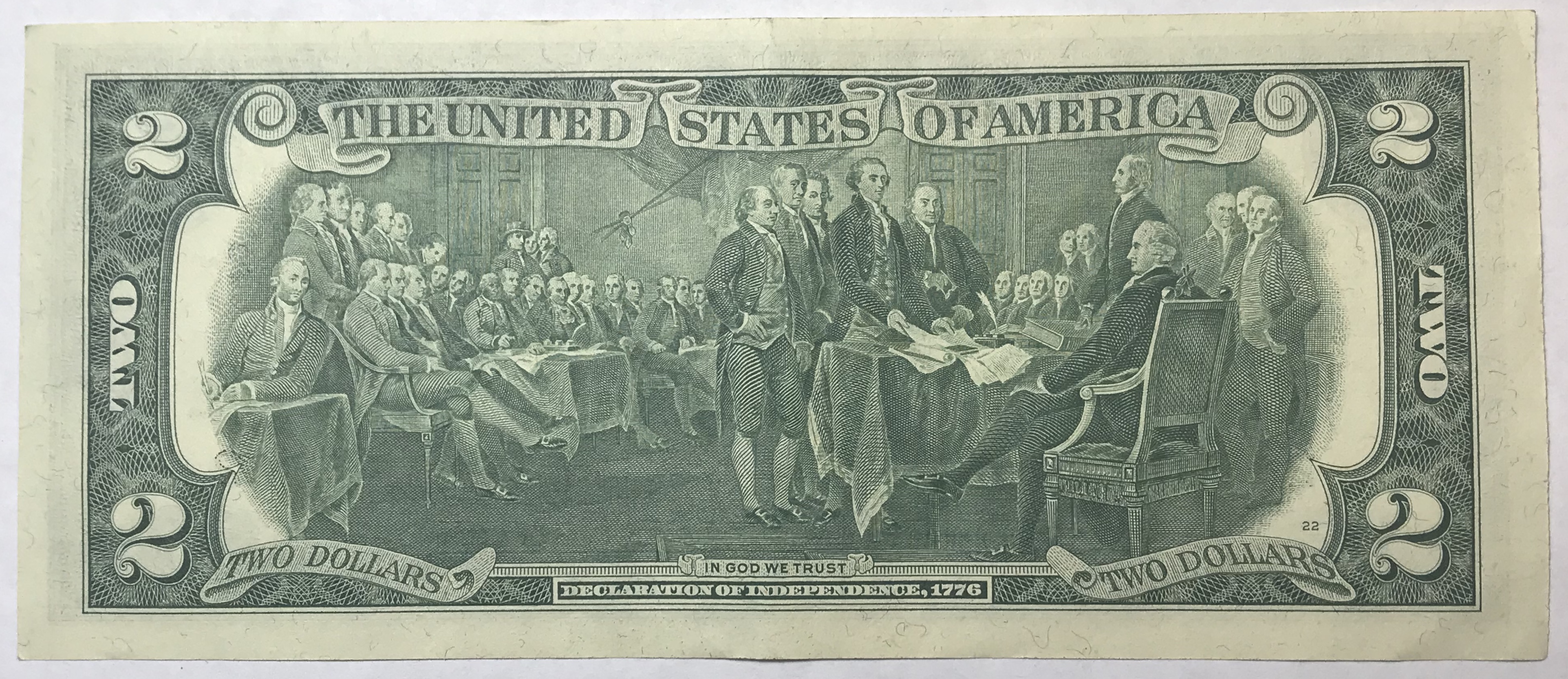 1976 $2 Federal Reserve Note - High Grade Condition | Property Room