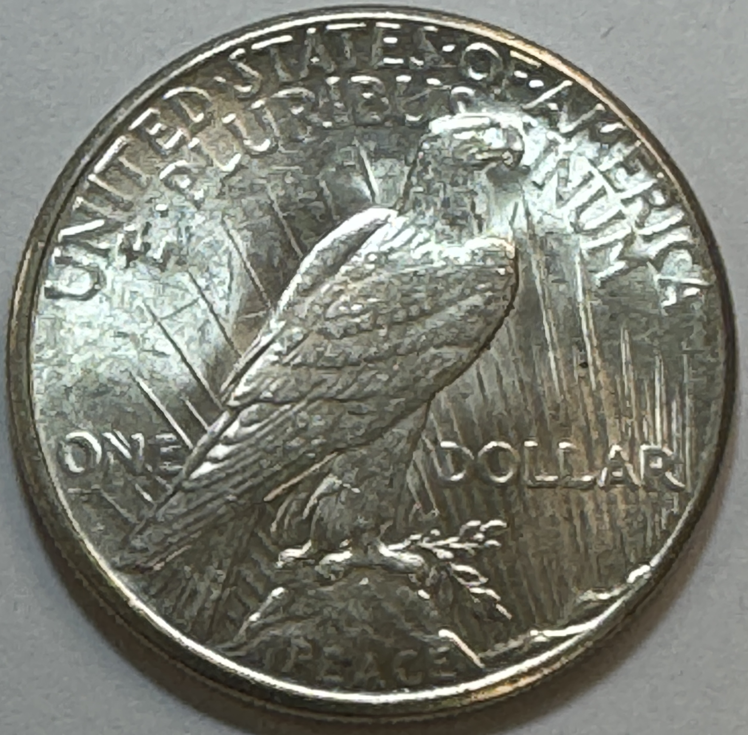 HIGH GRADE 1926-S Peace Silver Dollar - San Francisco Minted w/Original ...