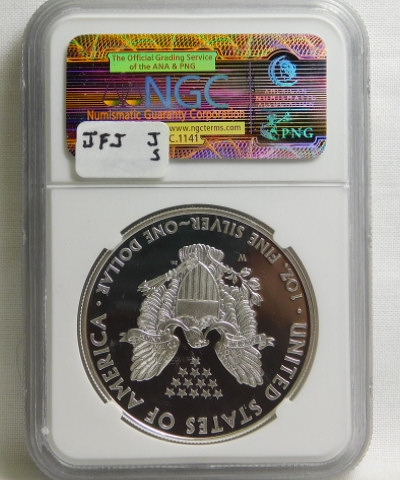 SIGNED!! - 2012-W American Proof Silver Eagle - Signed by the 11th ...