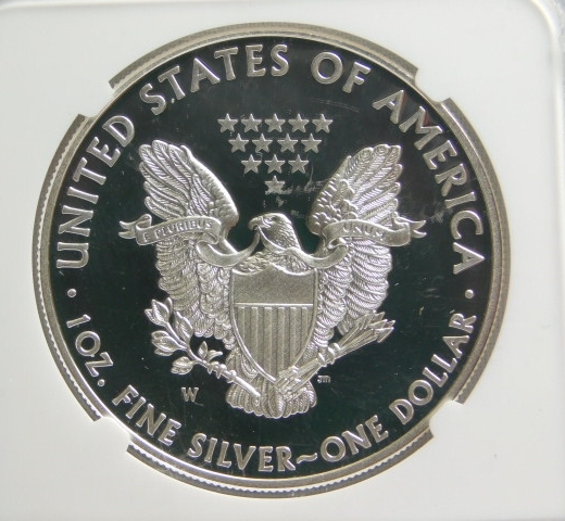 SIGNED!! - 2012-W American Proof Silver Eagle - Signed by the 11th ...