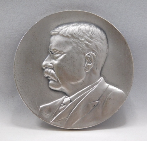 Nearly 7 ozs .999 Fine Silver RARE 1963 Charles E. Barber HIGH RELIEF ...