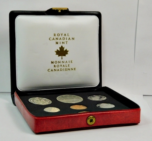 1972 Royal Canadian Proof Set - In Original Padded Box | Property Room