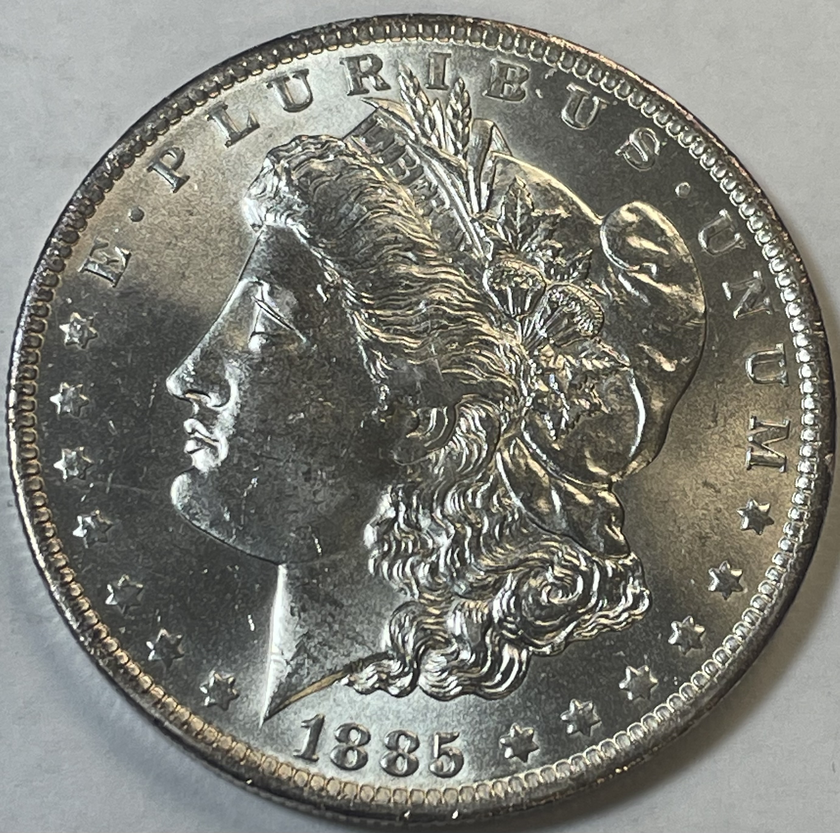 HIGH GRADE 1885-O New Orleans Minted Morgan Silver Dollar - Choice ...