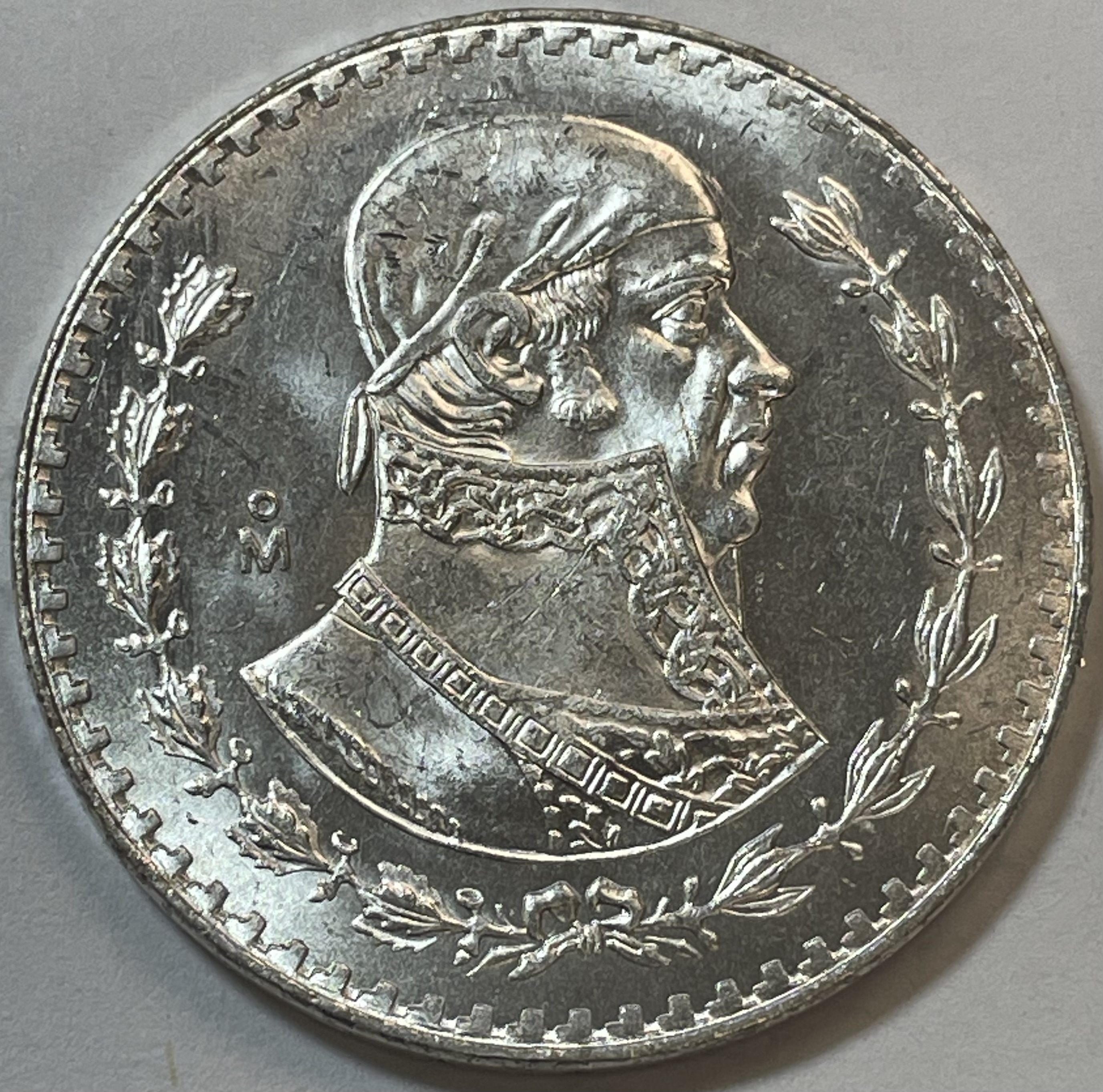 HIGH GRADE 1960 Mexico Silver Peso w/Original Mint Luster | Property Room