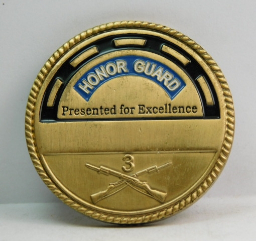 Challenge Coin - 3rd U.S. Infantry Regiment - The Old Guard of the Army ...