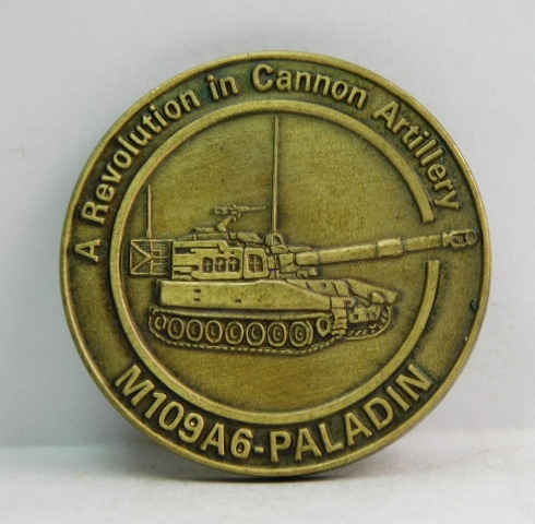 Challenge Coin - Paladin/FAASV - M109A6 Paladin - 1.5" Diameter ...