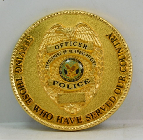 Challenge Coin - Department of Veterans Affairs - Police Officer ...