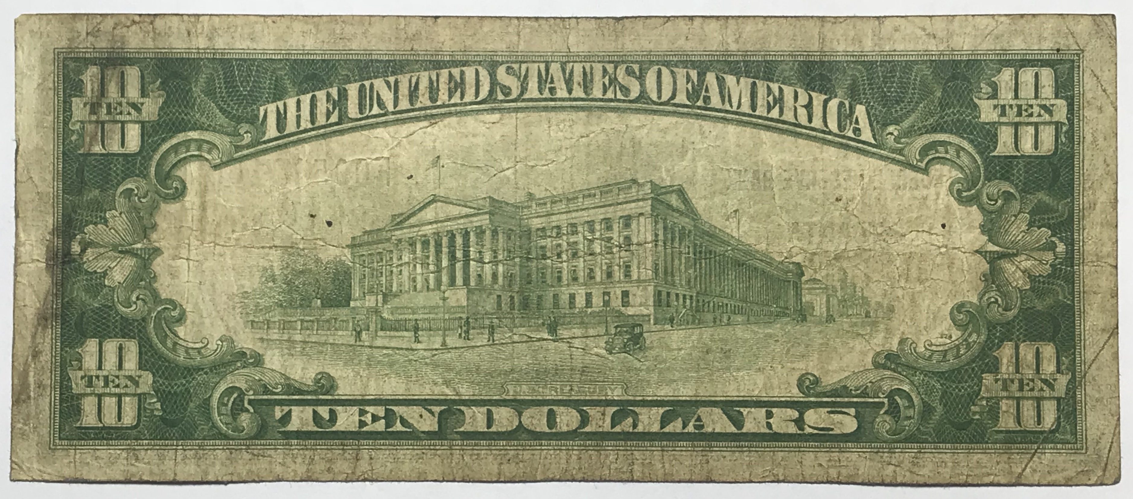 1929 $10 Federal Reserve Bank of Atlanta, Georgia - National Currency ...
