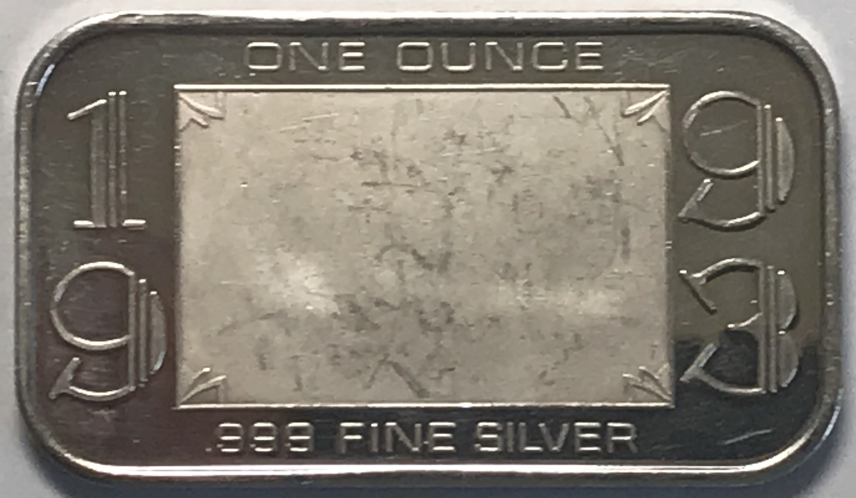 1993 Santa Claus Christmas 1 oz .999 Fine Silver Bar | Property Room