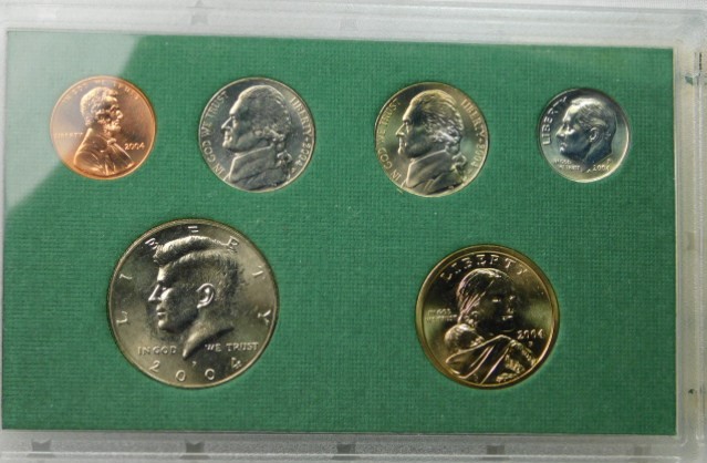 2004 Lewis and Clark Uncirculated Bank Set - Six Coin Set - In Original ...
