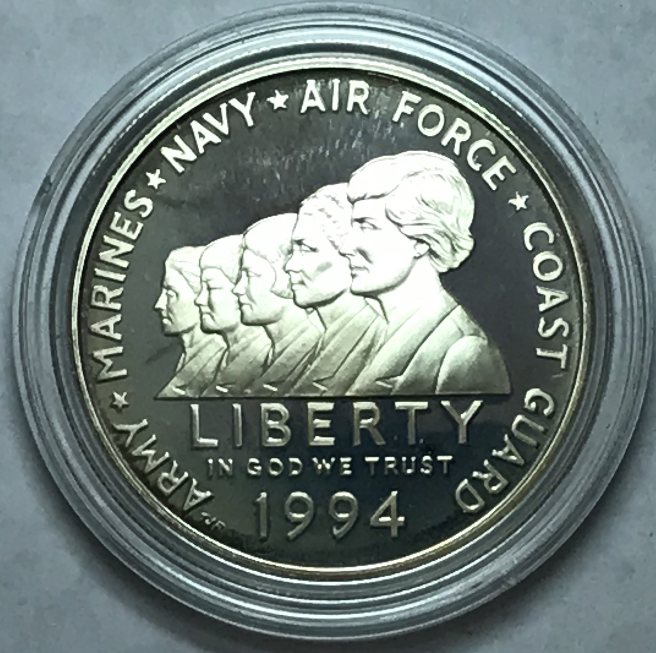 1994P Women in Military Service Memorial U.S. Minted Commemorative ...