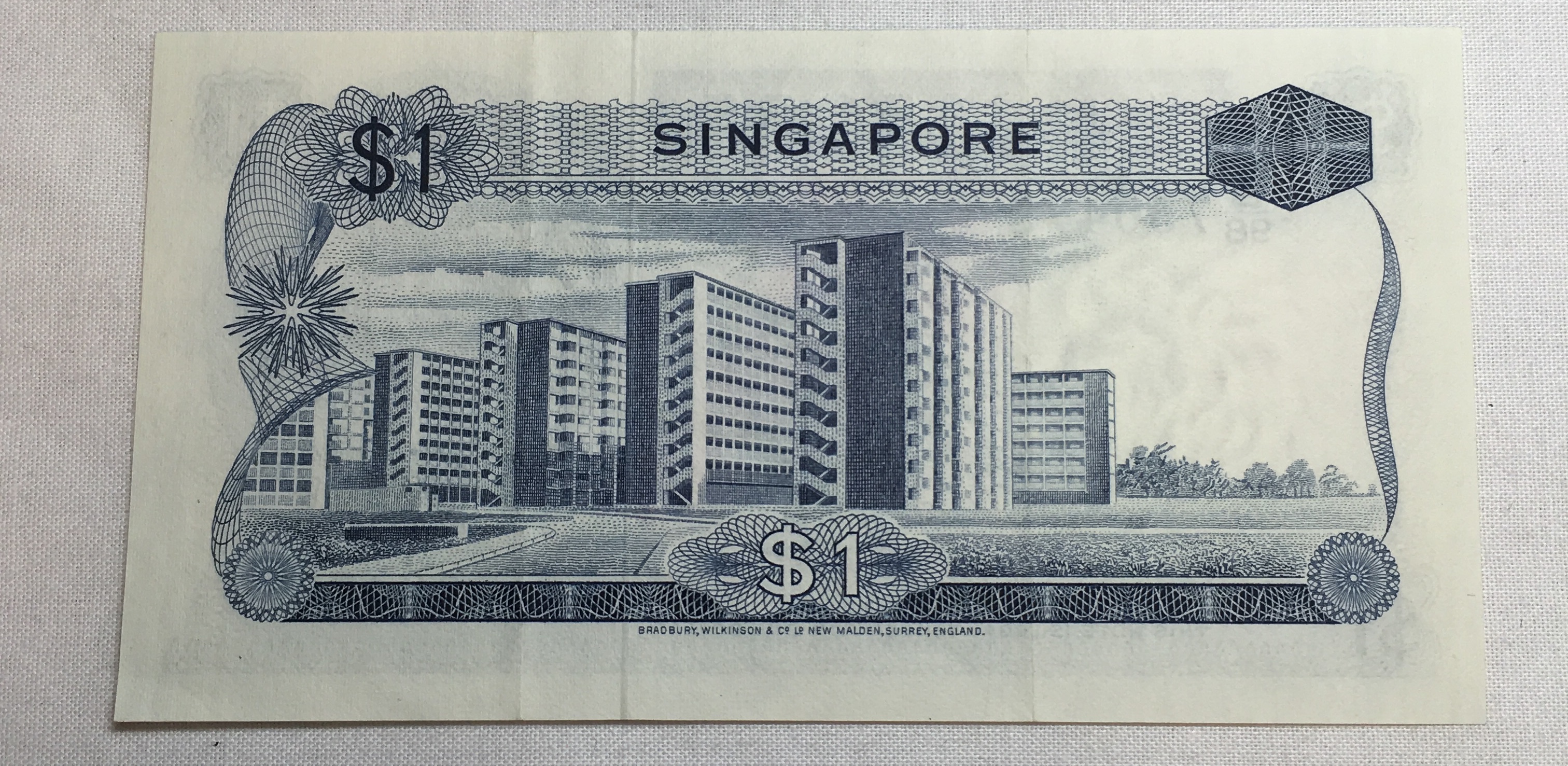 1967 Singapore $1 - Lion Watermark - High Grade Bank Note | Property Room