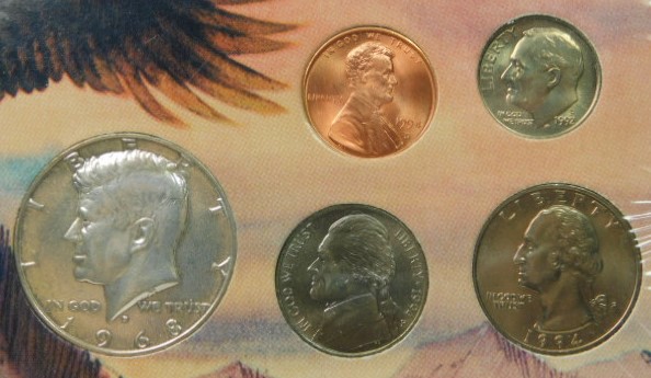 The Americana Series - The Presidents - Five Coin Set - 1968 SILVER ...