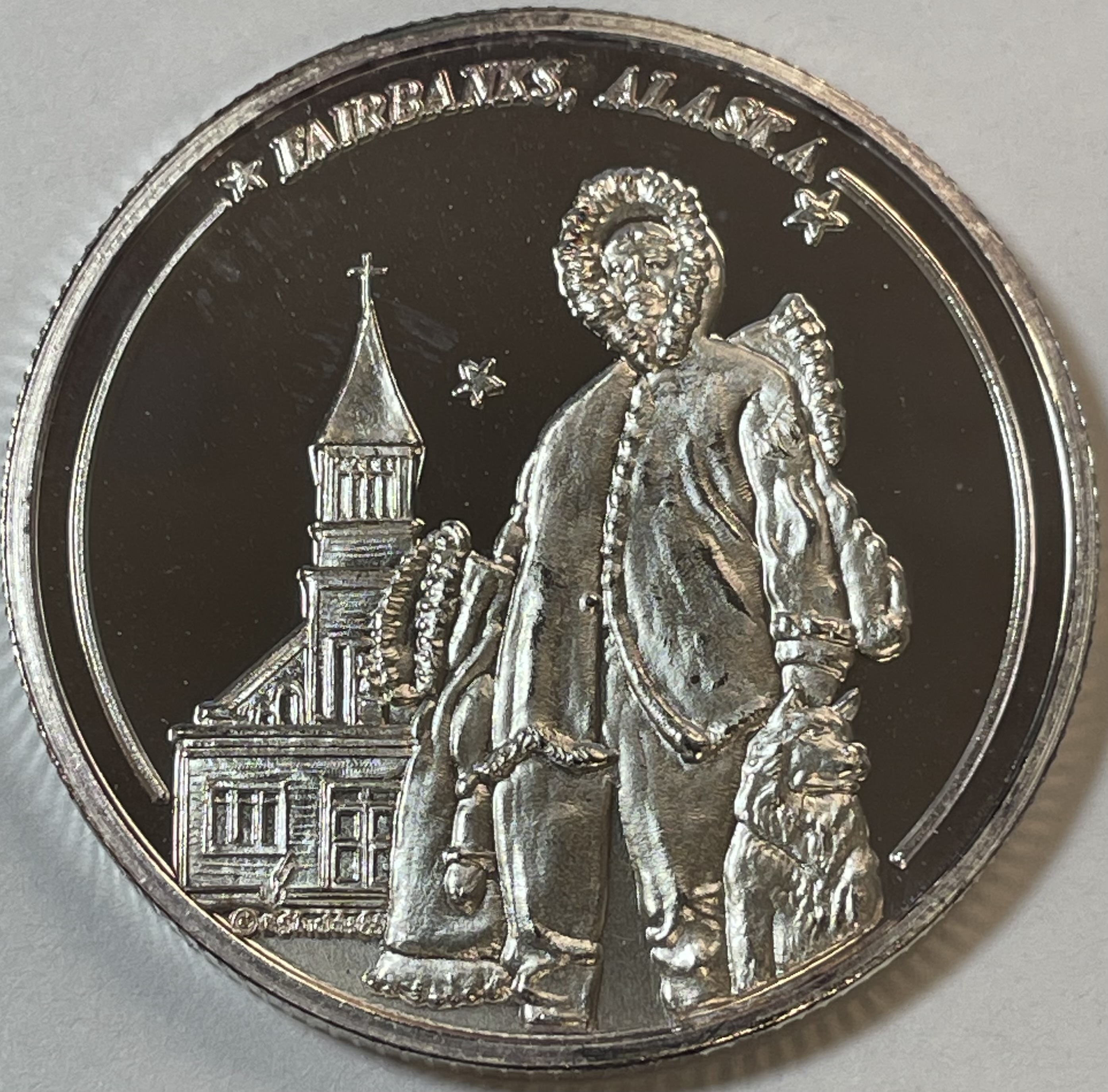 1 oz .999 Fine Silver 2017 Fairbanks, Alaska - Denali - The Great Land ...