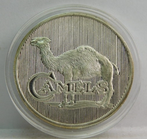 One Troy Ounce .999 Fine SILVER Proof - The Camel's Are Coming ...