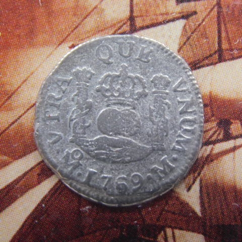 1769 El Cazador - Sunken Treasure Shipwreck Spanish Colonial Silver ...