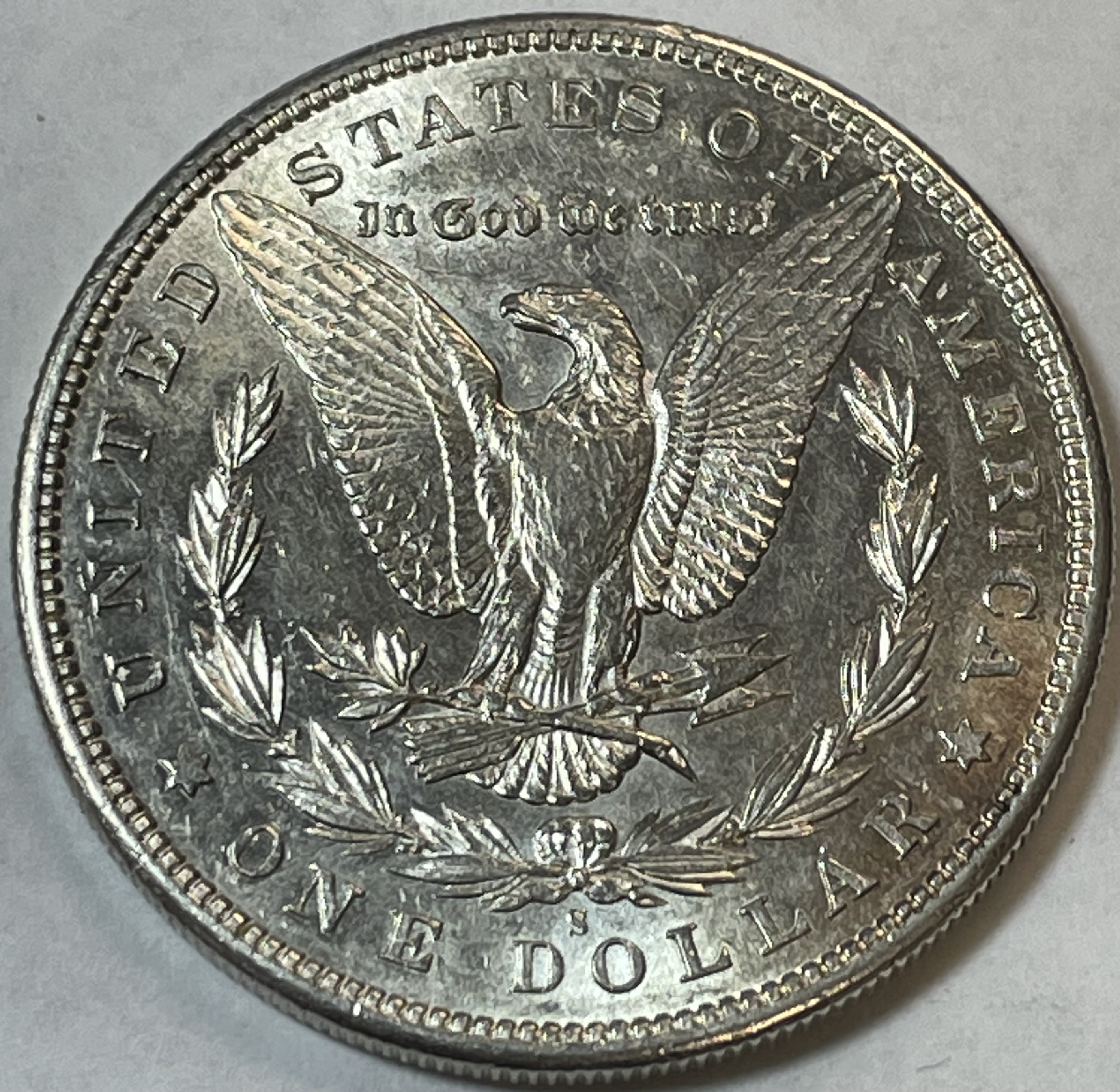 HIGH GRADE 1897-S Morgan Silver Dollar - San Francisco Minted ...