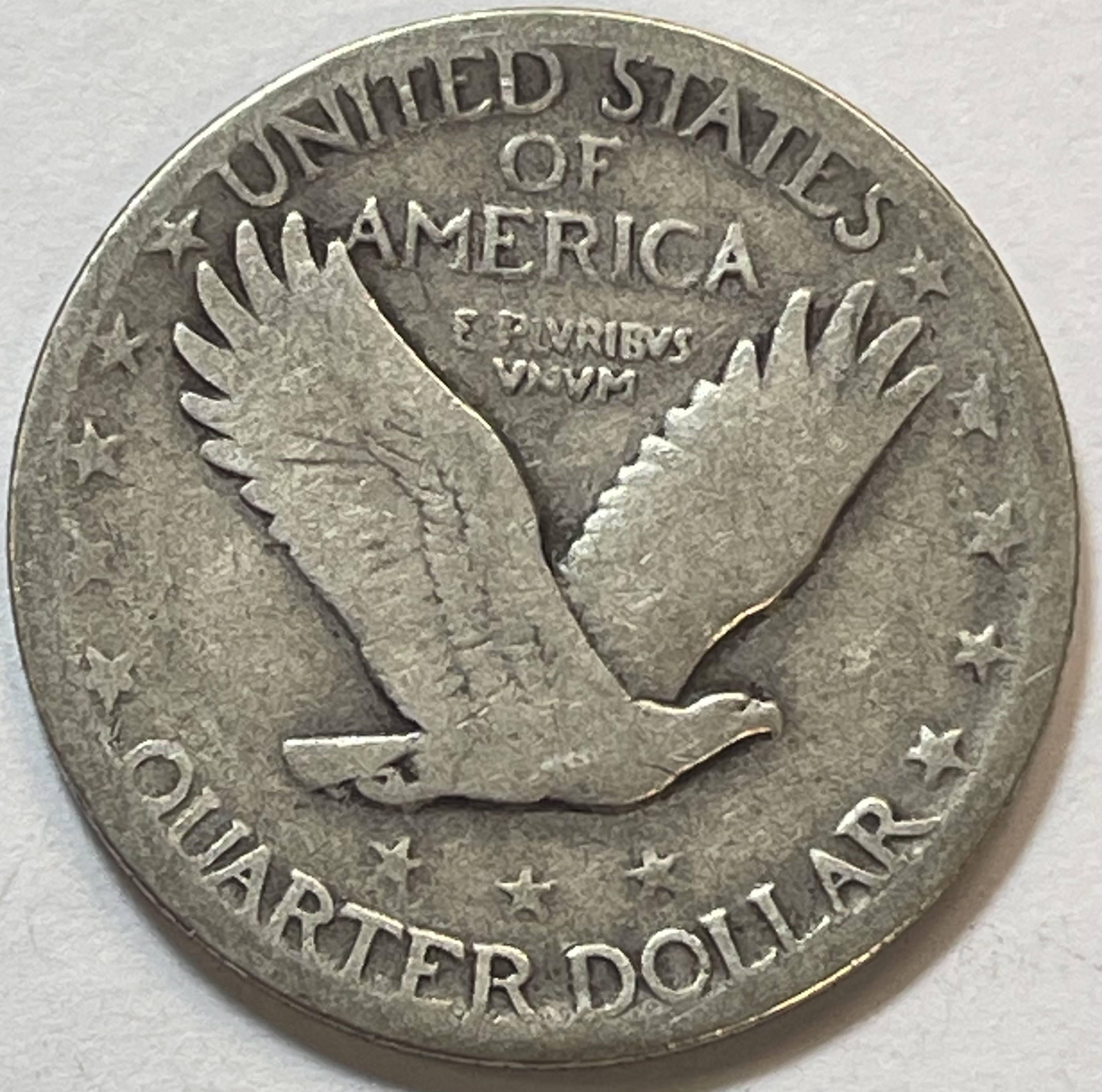 1926 Silver Standing Liberty Quarter | Property Room