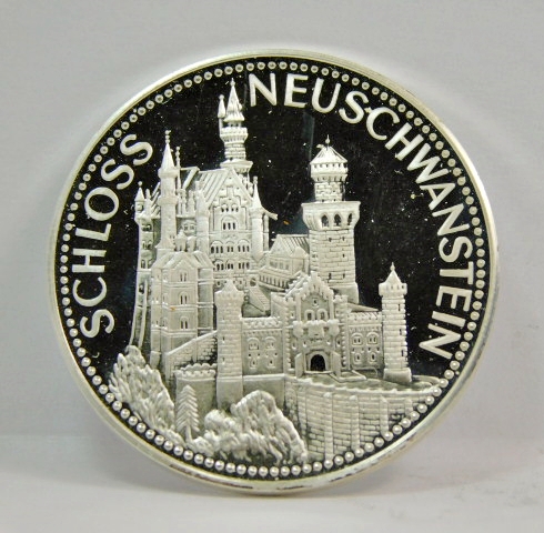 1845-1886 Germany King Ludwig II of Bavaria - Neuschwanstein Castle 1/2 ...