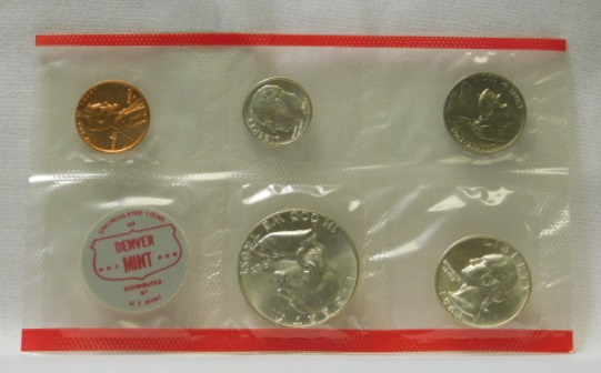 1963 US Mint Silver Uncirculated Coin Set | Property Room