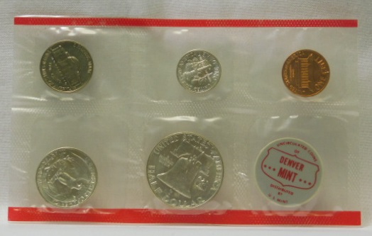 1963 US Mint Silver Uncirculated Coin Set | Property Room