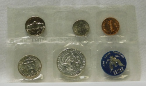 1965 US Mint Silver Uncirculated Coin Set | Property Room
