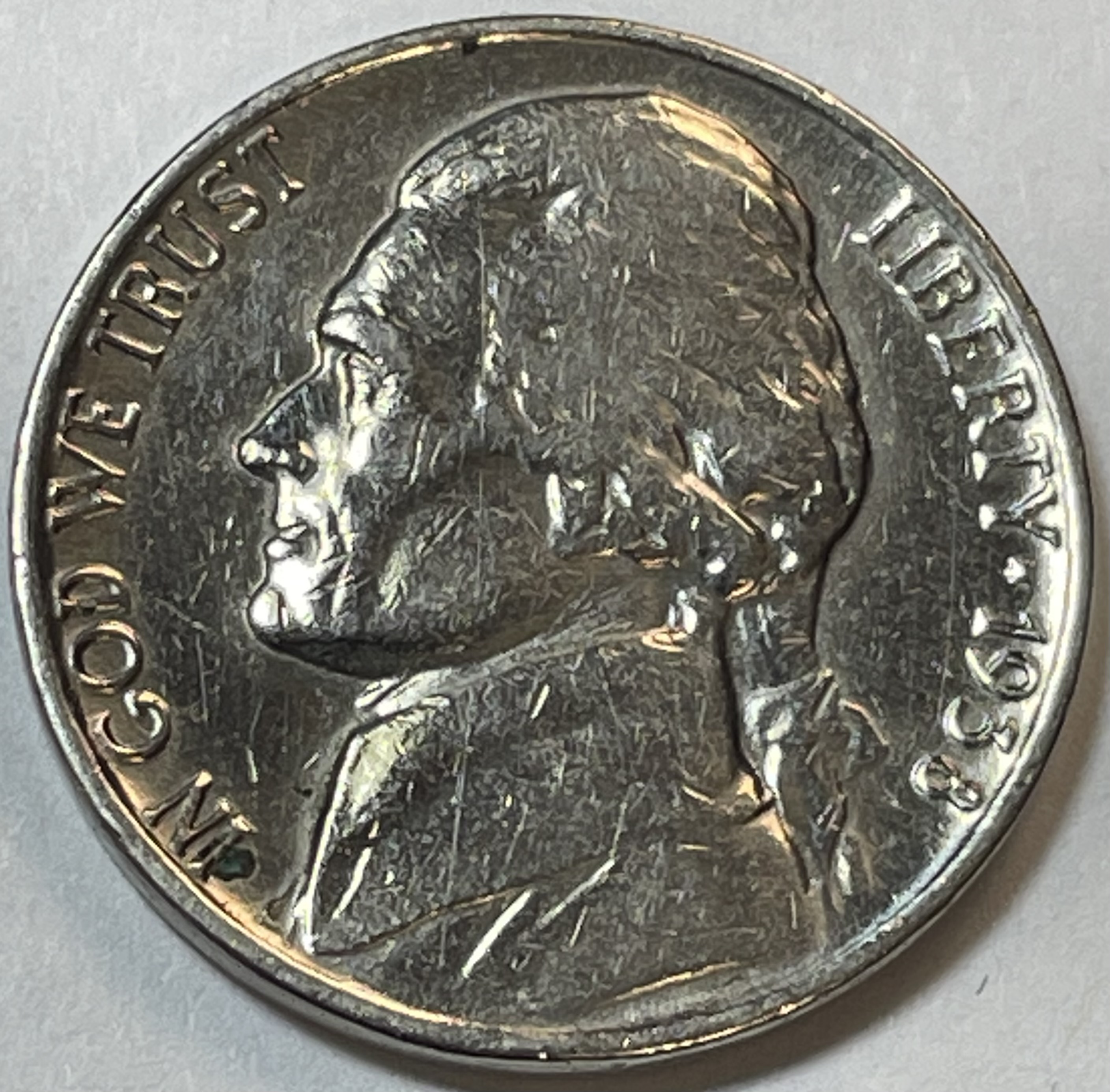 1938 Jefferson Nickel - First Year of Issue | Property Room