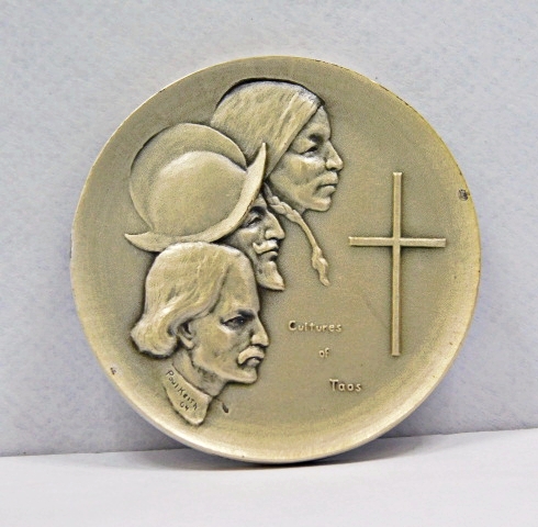 One Ounce of .999 Fine Silver Round Commemorating the 350th Anniversary ...