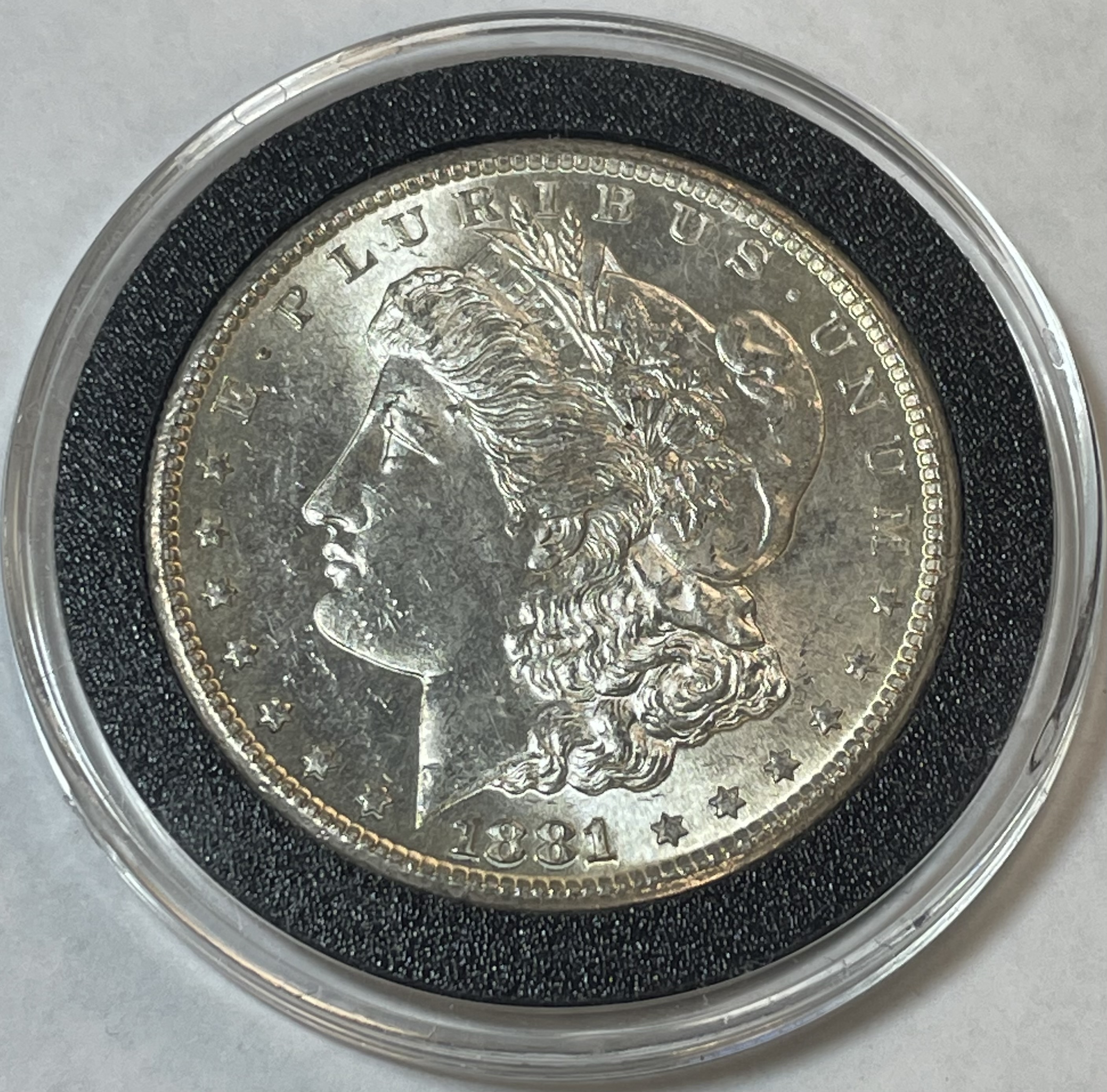 HIGH GRADE 1881-S Morgan Silver Dollar - San Francisco Minted ...