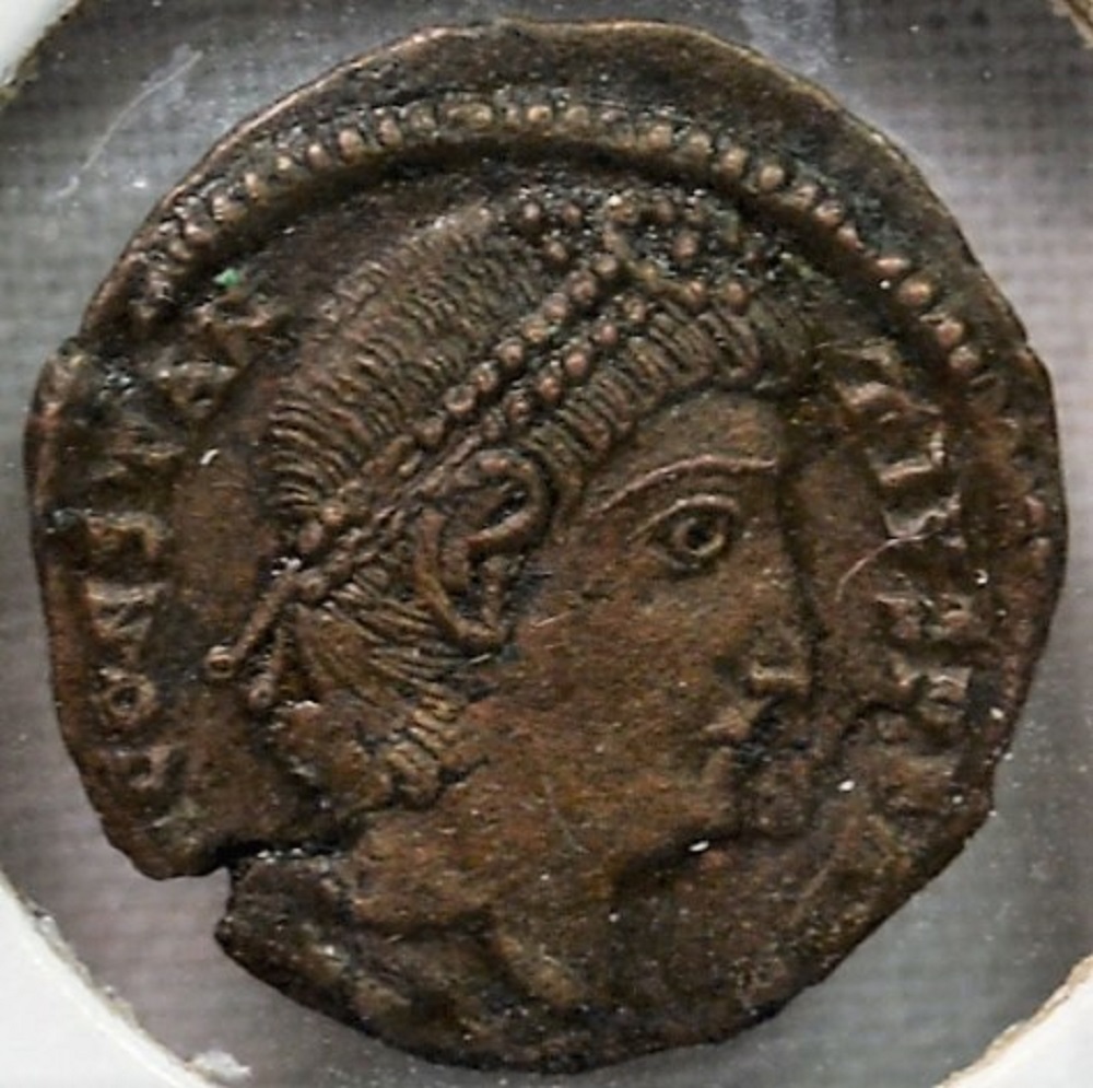 Roman Empire - CONSTANTIUS II, AE 4, 347-348 AD. Antioch, RIC VIII 113 ...