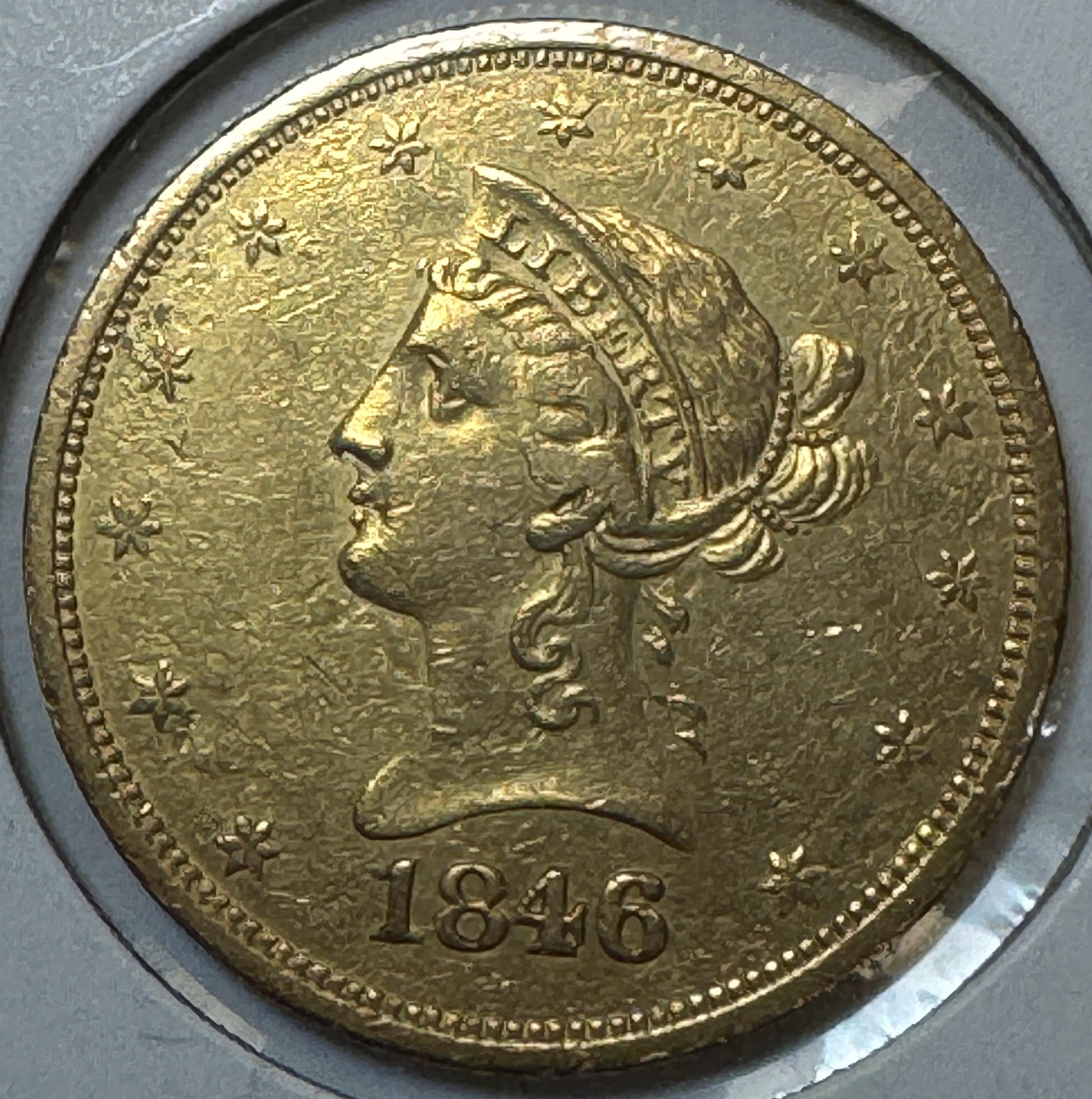 1846-O New Orleans Minted $10 Gold Eagle | Property Room