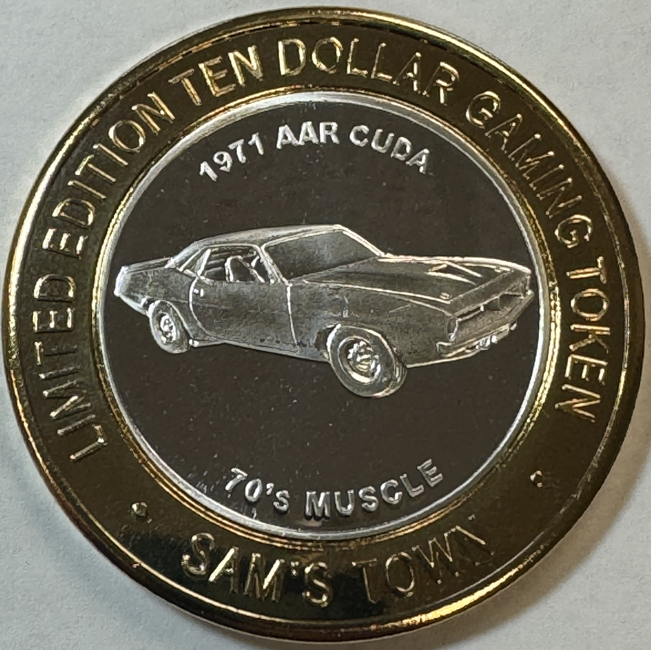 1970 454 70's Muscle Car Series $10 Sam's Town Limited Editon Las Vegas ...
