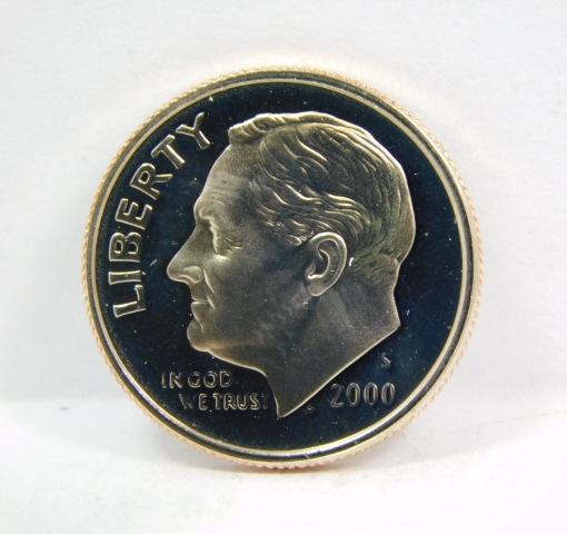 2000-S Proof Roosevelt Dime | Property Room