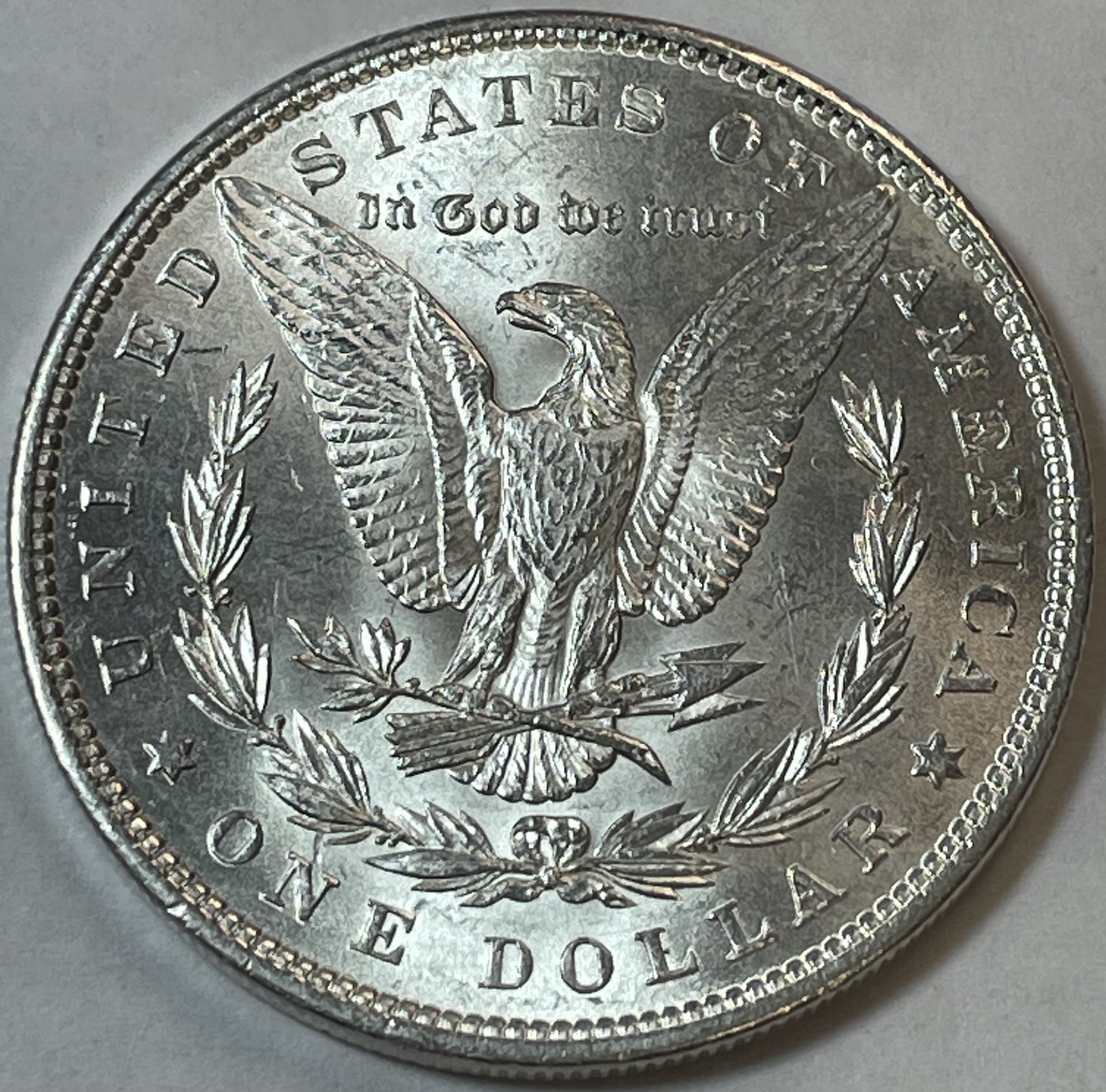 HIGH GRADE 1896 Morgan Silver Dollar w/Original Cartwheel Mint Luster ...