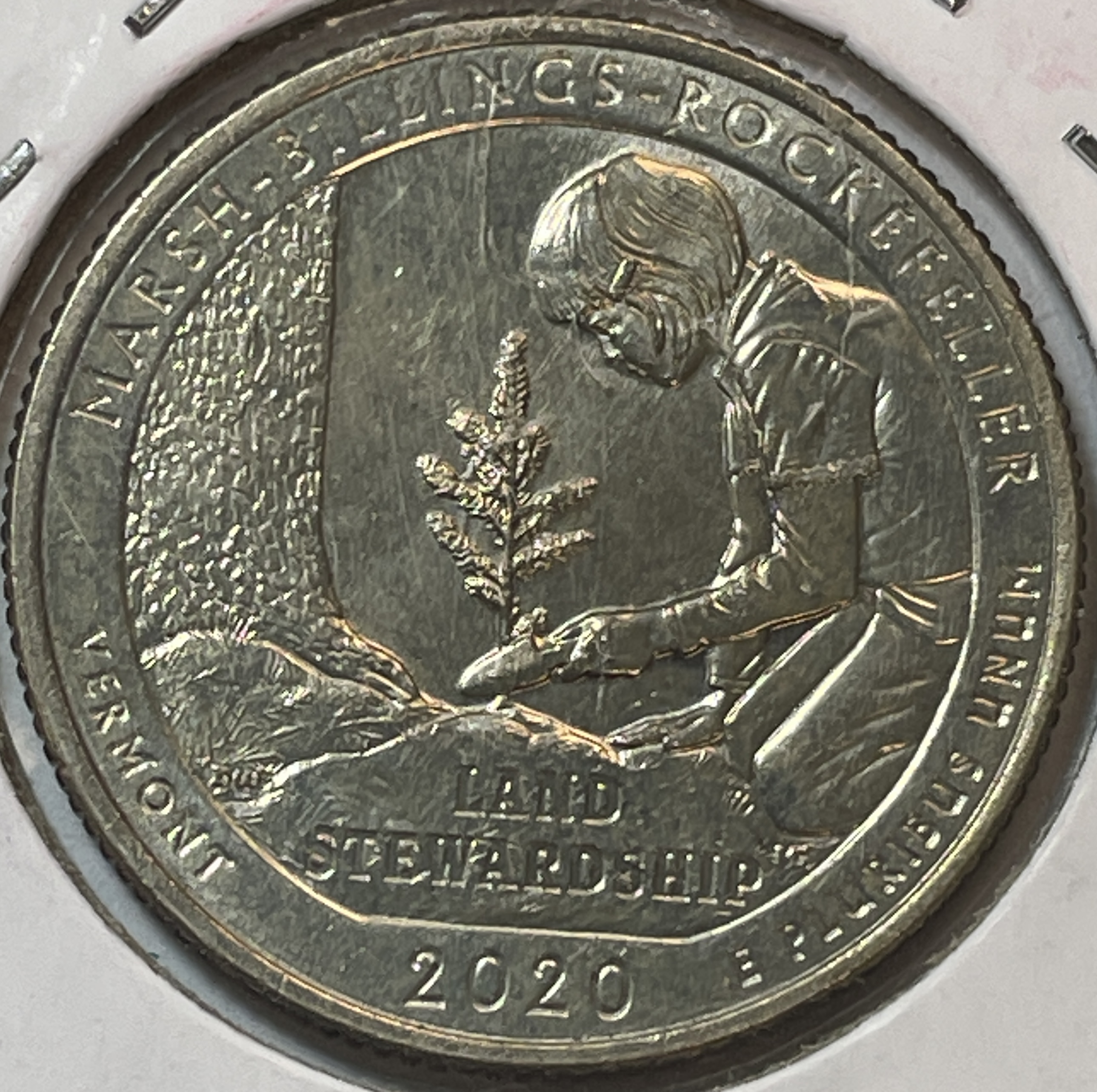 RARE 2020-W V75 Privy Marsh-Billings-Rockefeller West Point Minted ...