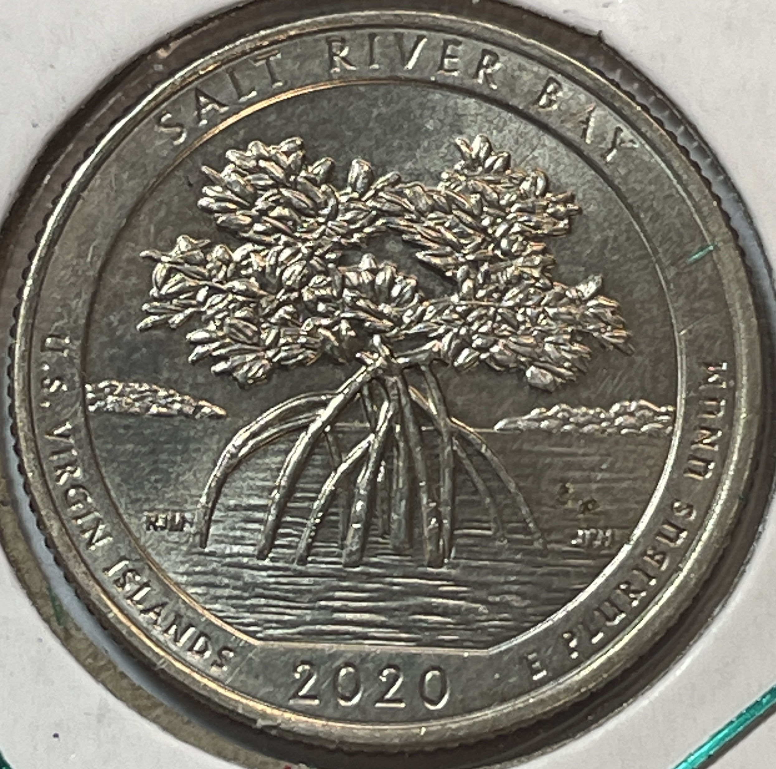 RARE 2020-W V75 Privy Salt River Bay West Point Minted Quarter ...