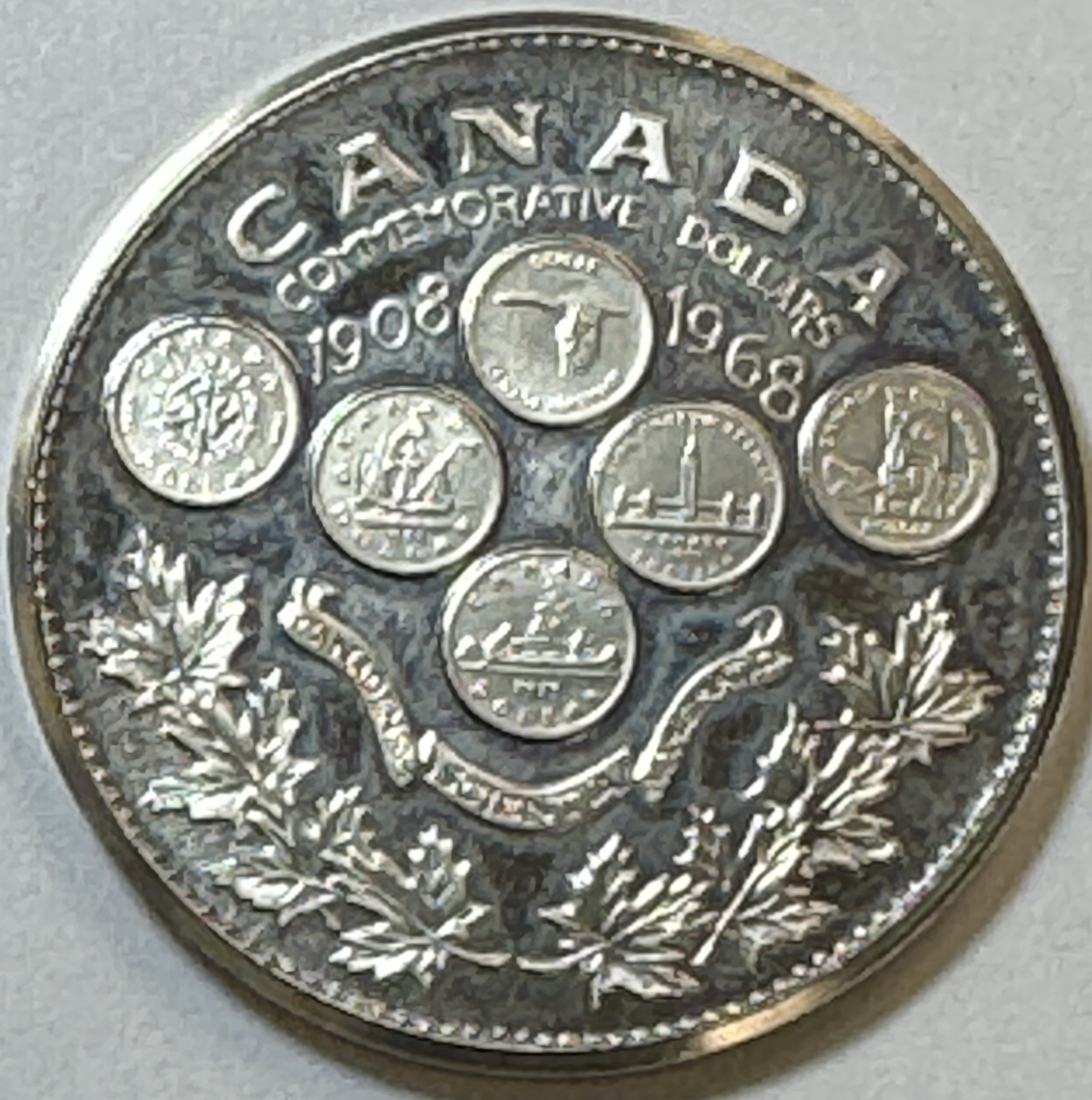 1968 Canada 60th Anniversary of Commemorative Dollars | Property Room