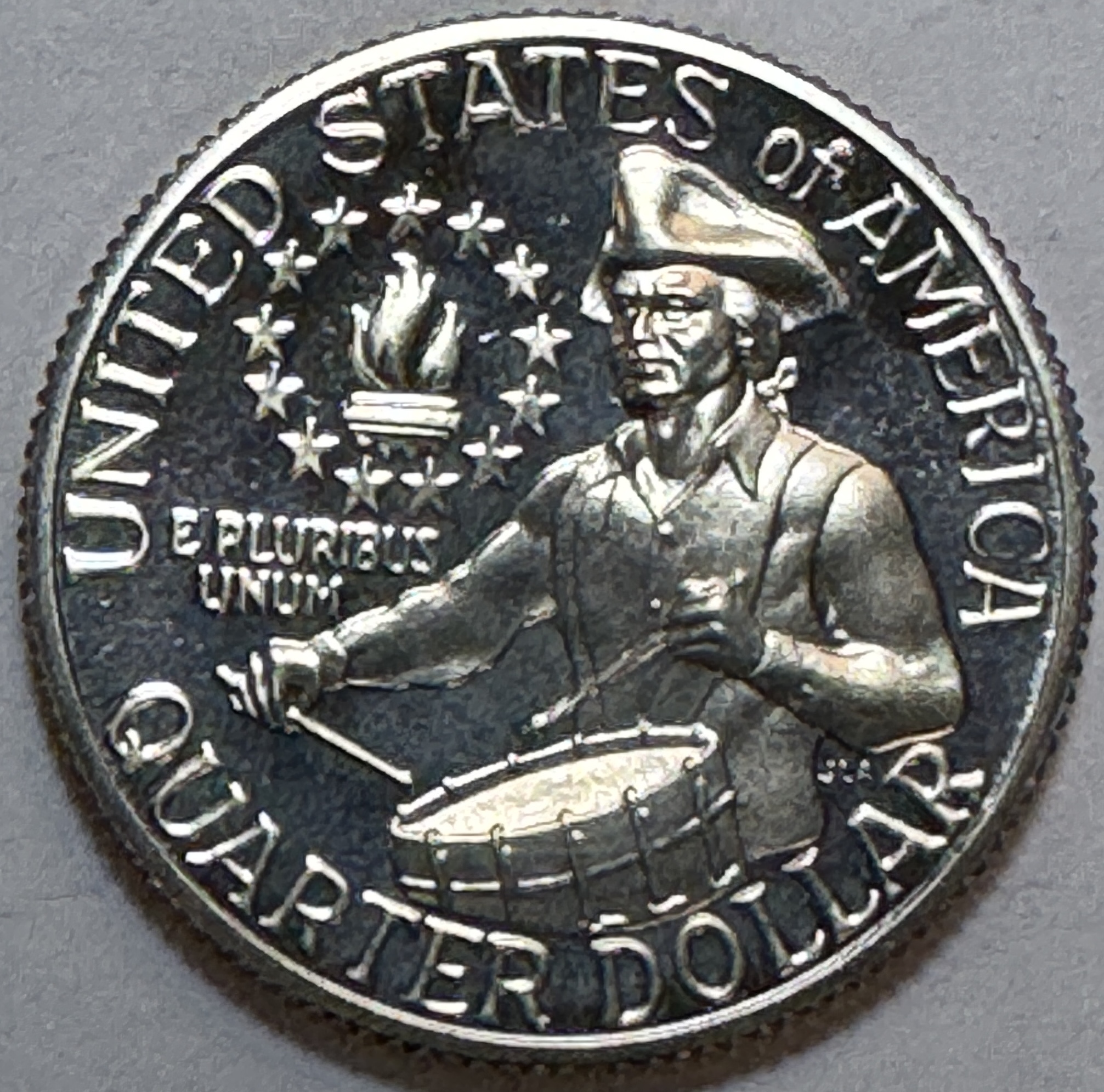 1976-S PROOF U.S. Bicentennial Quarter - w/Deep Mirrors and Cameos ...