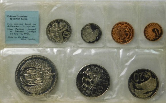 1967 Uncirculated Coins of New Zealand | Property Room
