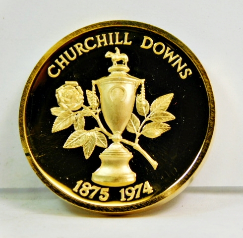 1.1+ oz Gold and Sterling Silver Kentucky Derby - Churchill Downs ...