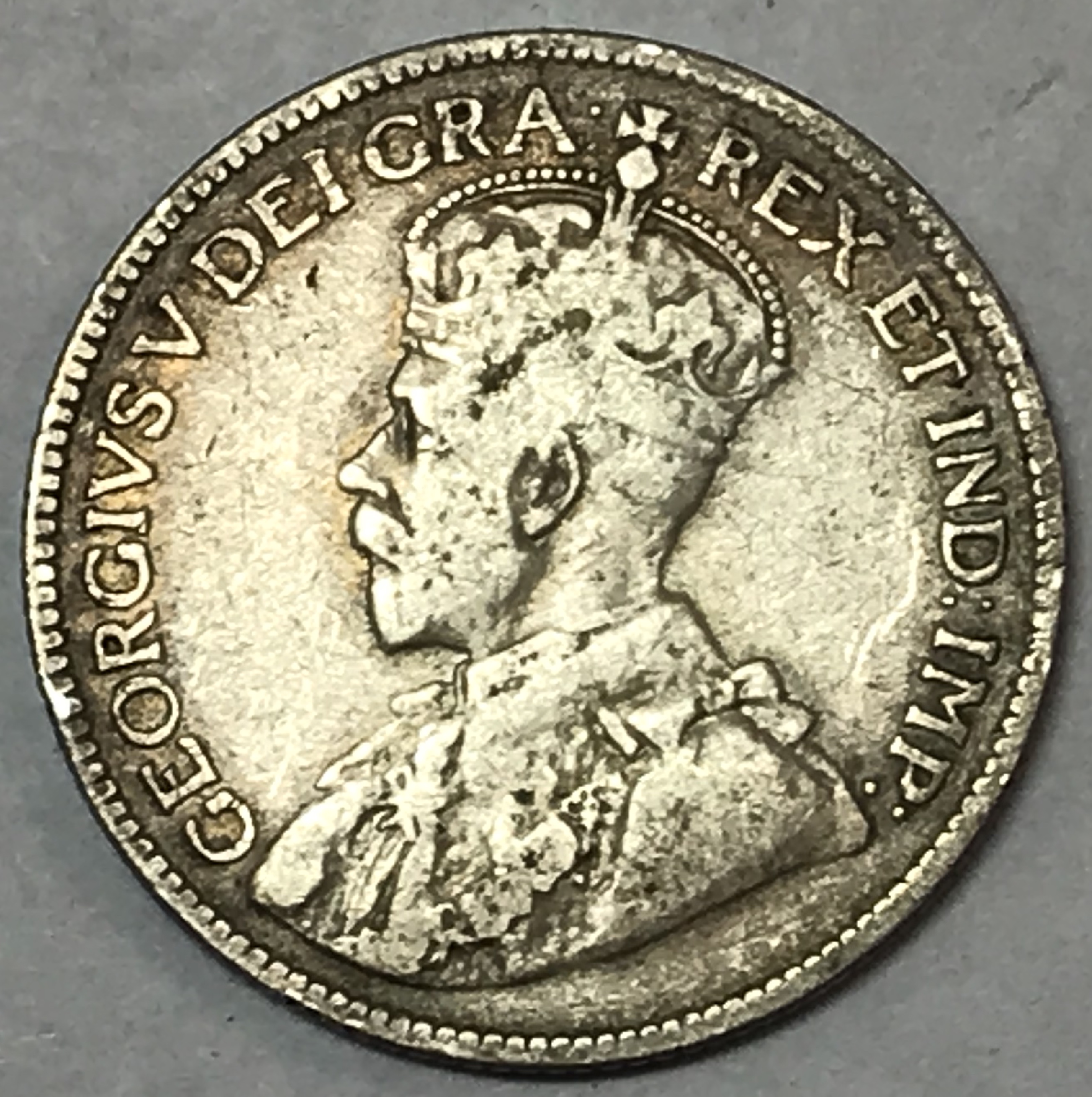 1918 Canada Silver 25 Cents | Property Room
